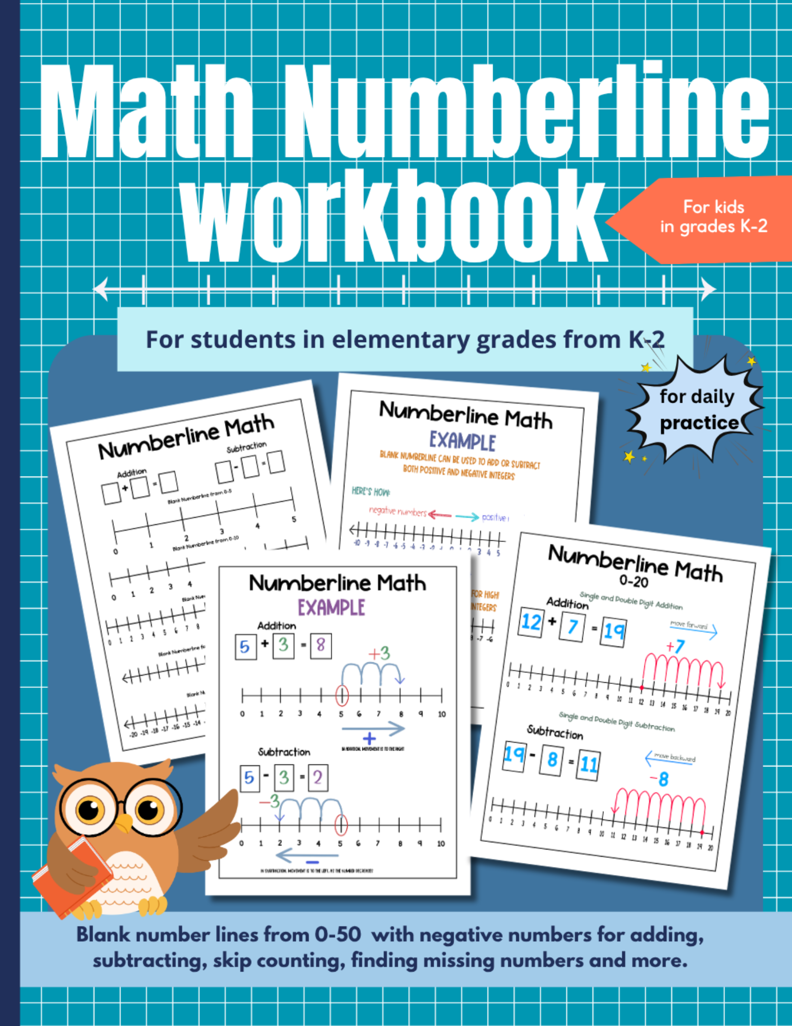 Math Numberline Workbook - From Books To Bundles