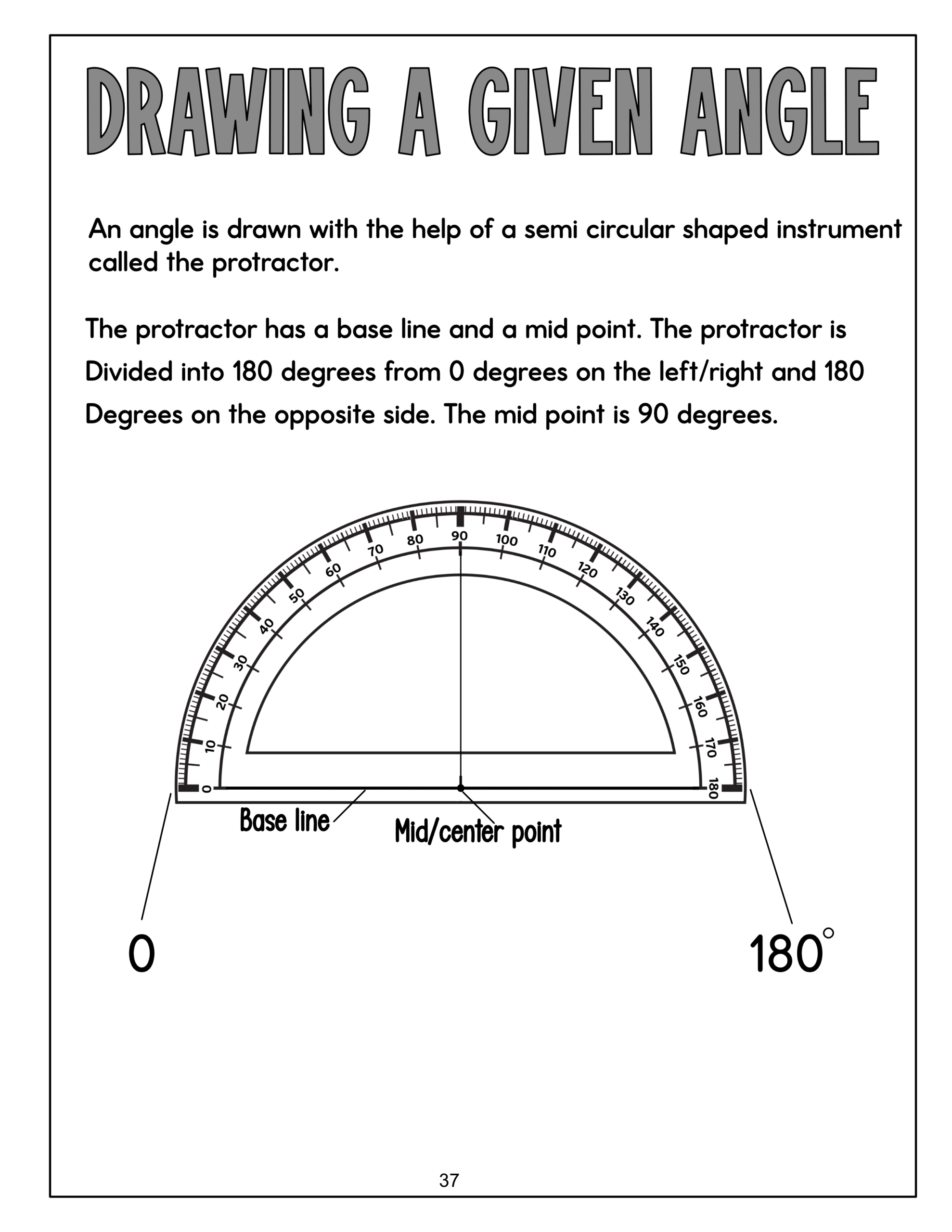 Lines, Types of Angles and Geometry - From Books To Bundles