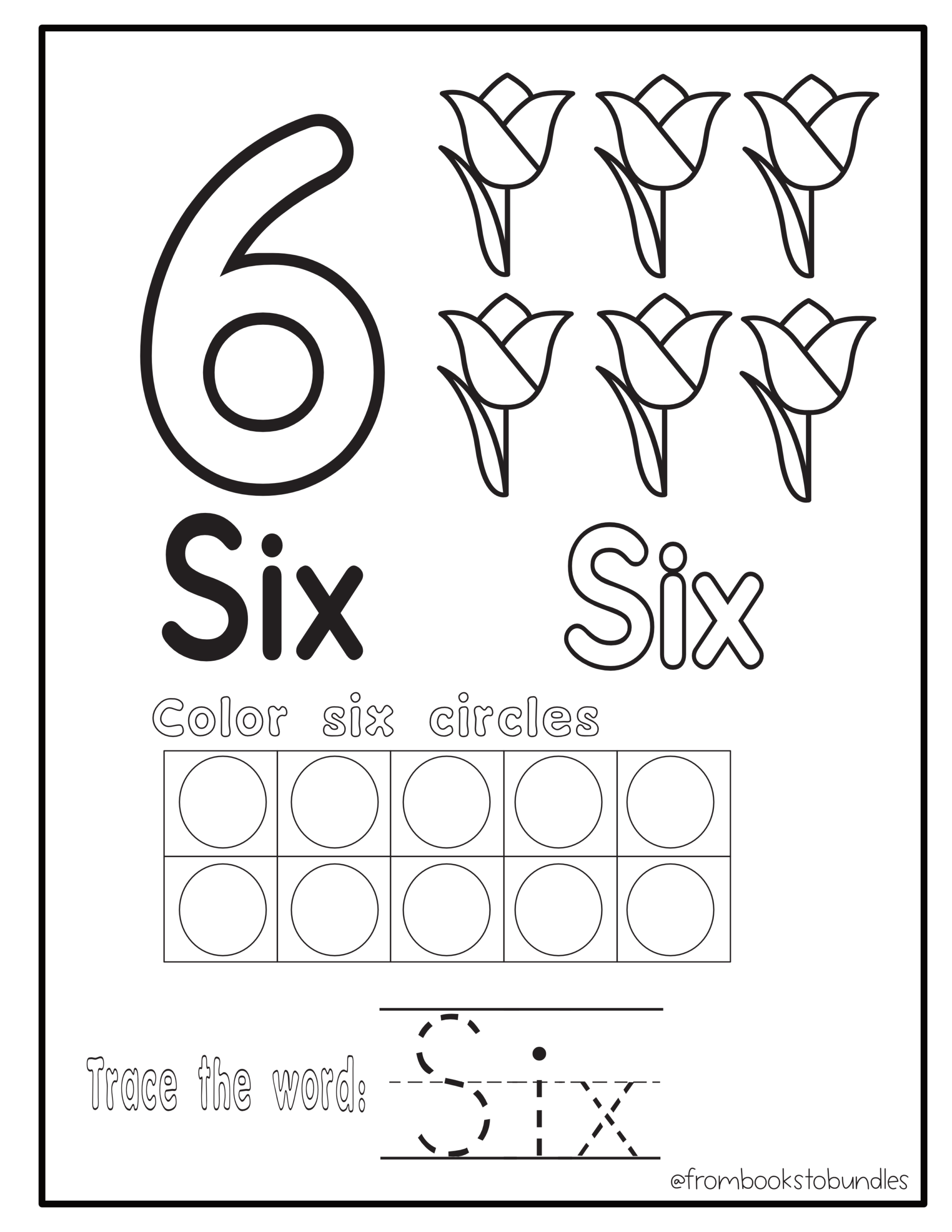 Counting from 1-20 Worksheets for PreK to Kindergarten - From Books To ...